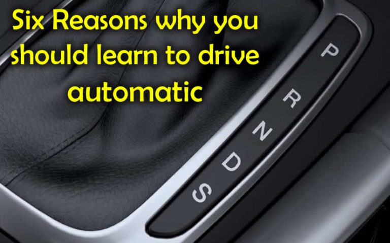 6 Reasons Why You Should Learn to Drive Automatic - Learn Automatic