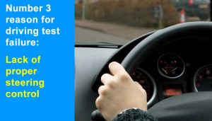 Top Driving Test Fails No. 3: Lack of Proper Steering Control